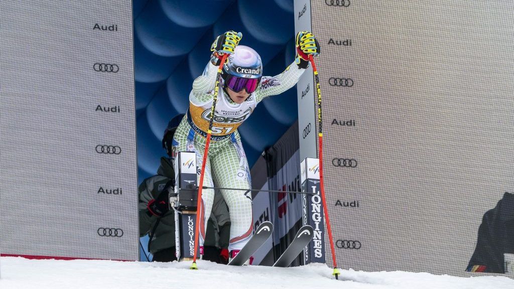 Forta caiguda de Cande Moreno a Tarvisio | RTVA